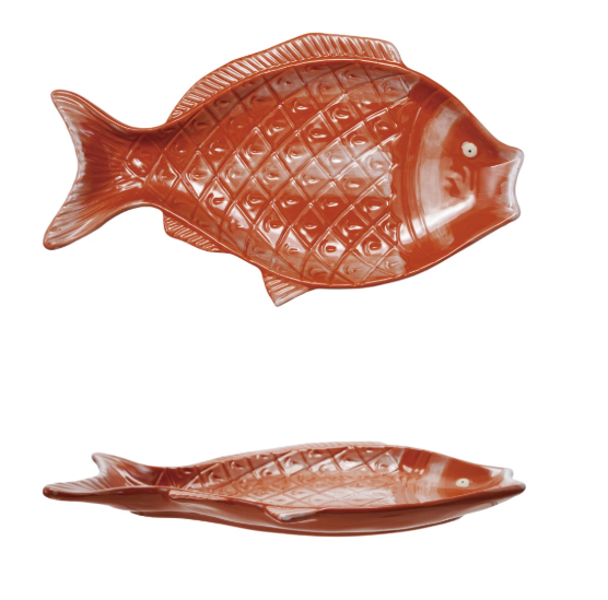 Debossed Fish Dish – Hartz Honey Hole